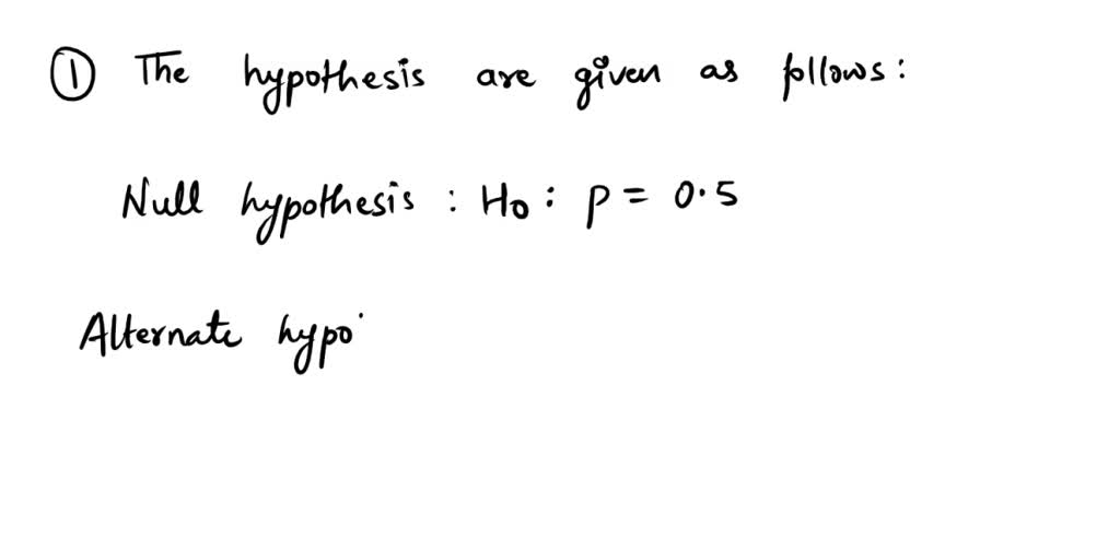 SOLVED: HYPOTHESIS TESTING of 1 population (1) Identify the null ...