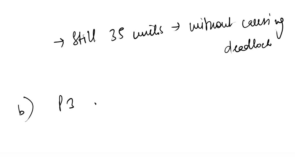 Solved Exercise 8113 Problem 814 In The 10th Edition A In Section Deadlock We 2960