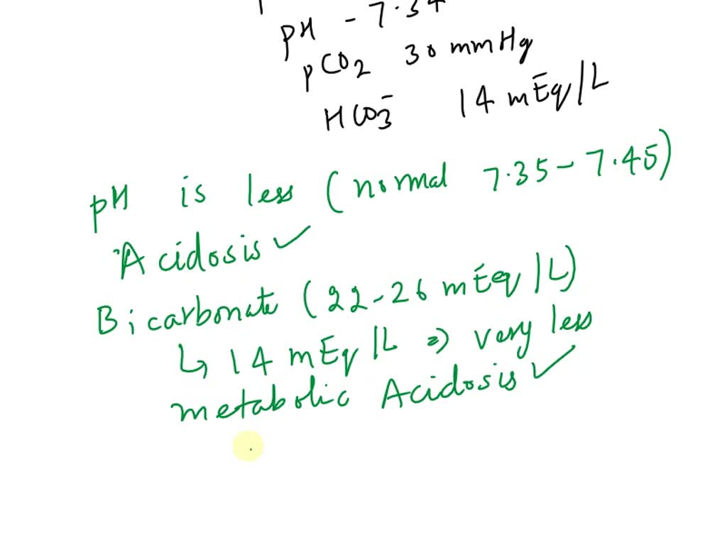 SOLVED: Your COPD patient has the following arterial blood gases: pH 7. ...