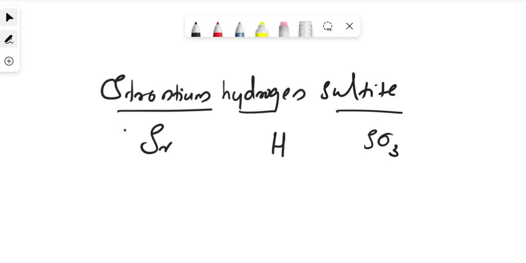 SOLVED: POSSIBLE POINTS: 5 What is the correct formula for Strontium ...