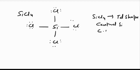Sicl4 Lewis Structure
