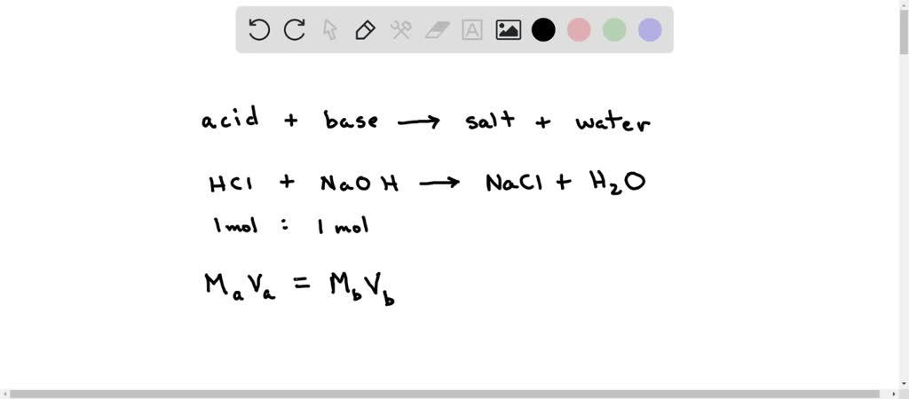 SOLVED: In a neutralization reaction between sodium hydroxide (NaOH) and Hydrochloric acid (HCI ...
