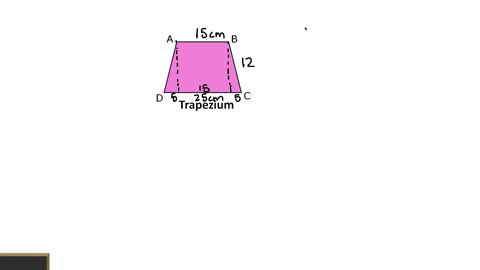 Question 15 using the trapezium from question lines cb and...