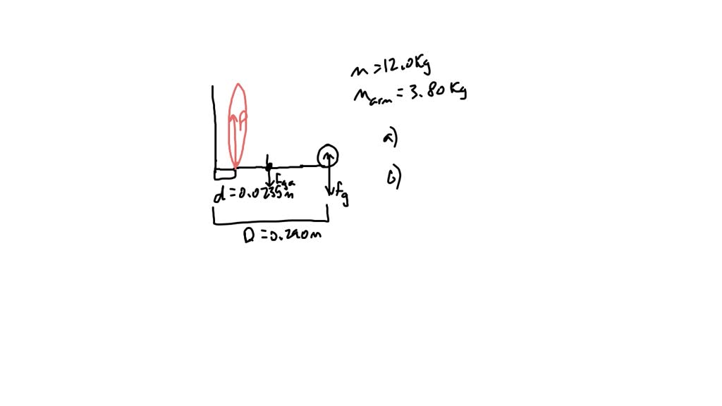 SOLVED: Dr. Kimble is holding a 12.0 kg ball in her hand, as shown in ...