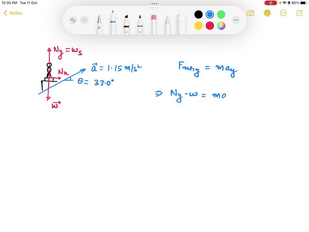 SOLVED: A person weighs 588 N. If she stands on a scale while riding on ...