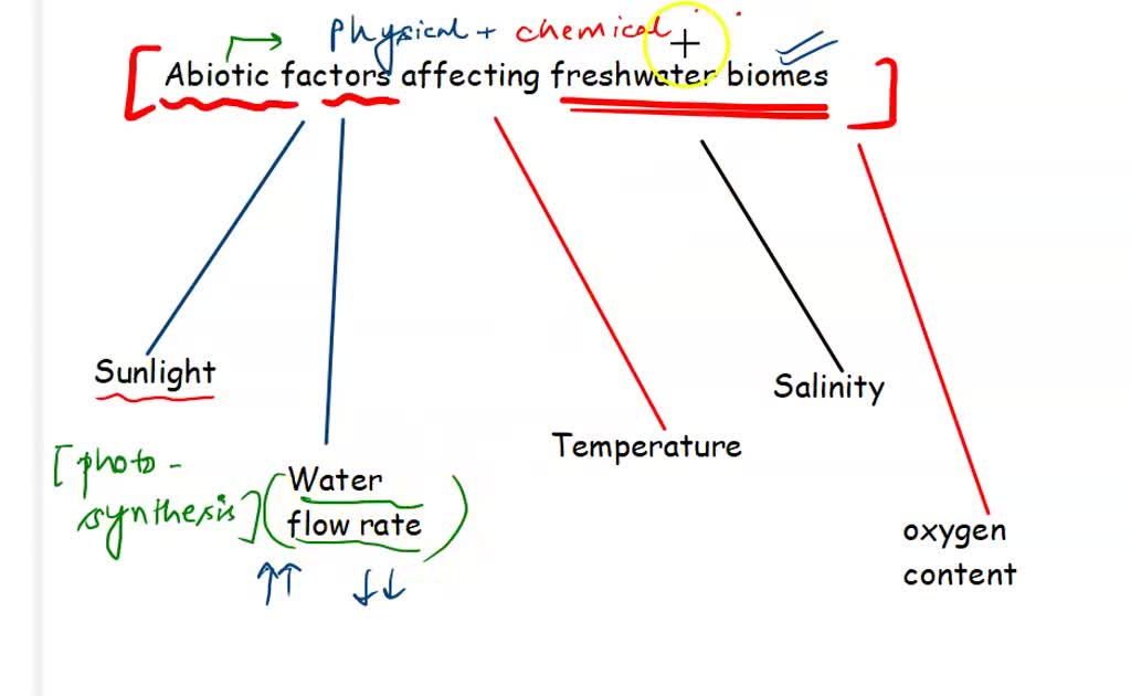 SOLVED: What are some abiotic factors that affect freshwater biomes ...