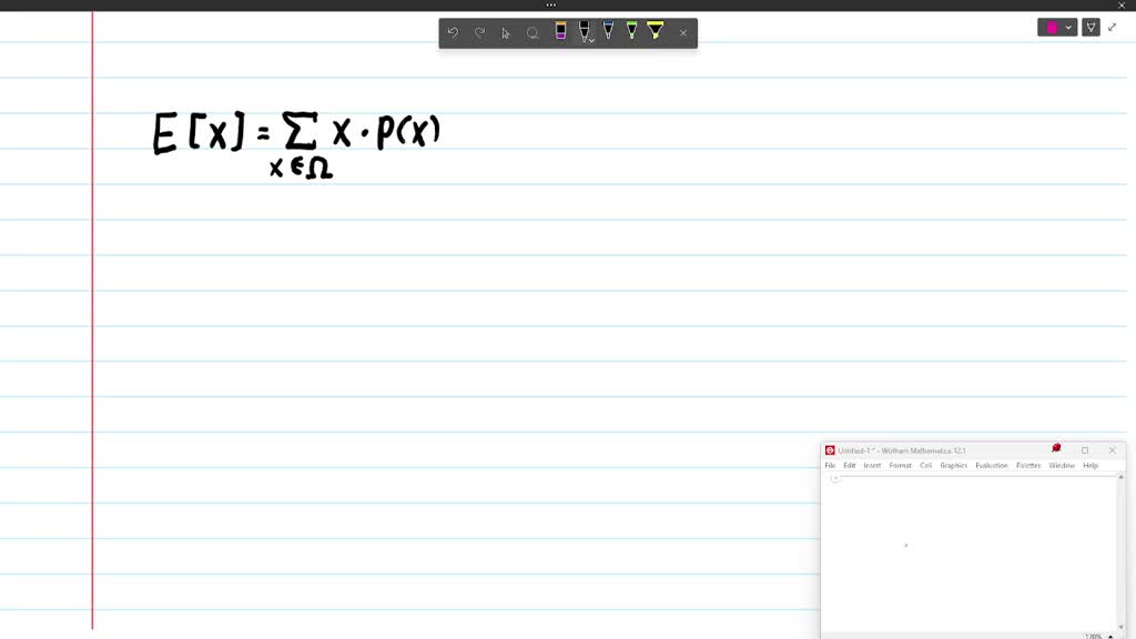 SOLVED: Let X be a discrete random variable that takes on the values 1, 2, and 3 with ...