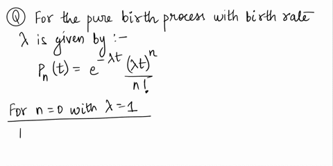 17.5-1. Consider the birth-and-death process with all = 2 (n...