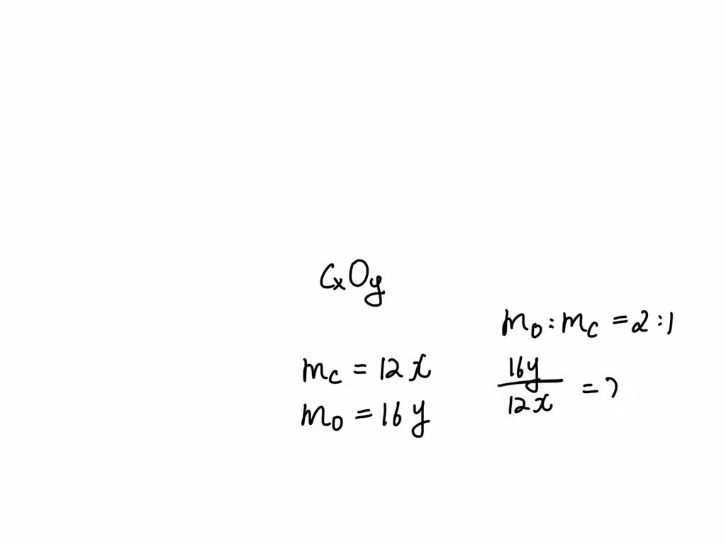 SOLVED The Ratio Of Oxygen To Carbon By Mass In Carbon Monoxide Is 1 solved-the-ratio-of-oxygen-to-carbon-by-mass-in-carbon-monoxide-is-1