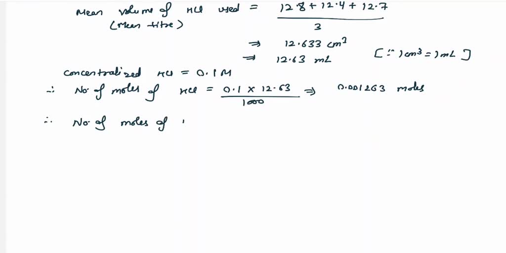 SOLVED: Expt A-I: Determination of a Mixture of Boric Acid and Borax in ...