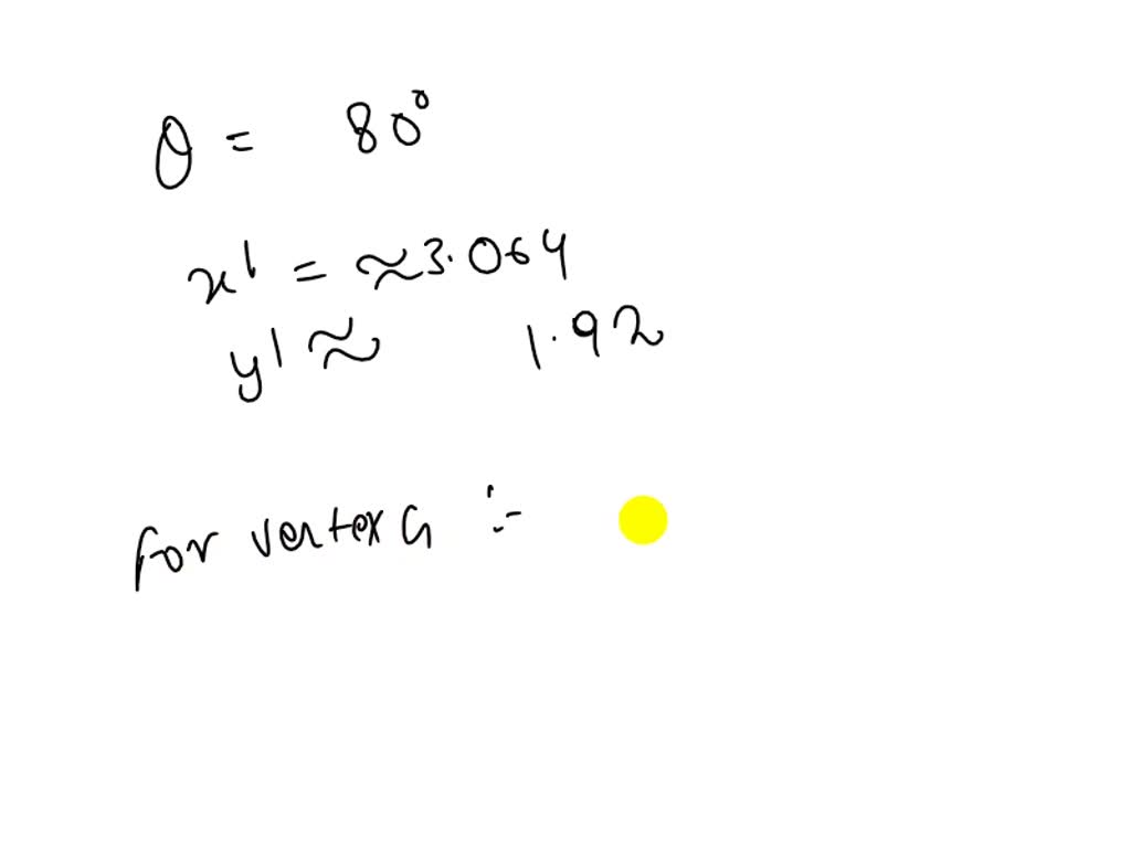 SOLVED: ABC has vertices A(2,0), B(0,3), C(3,3). Graph ABC and its image after a 90° clockwise ...