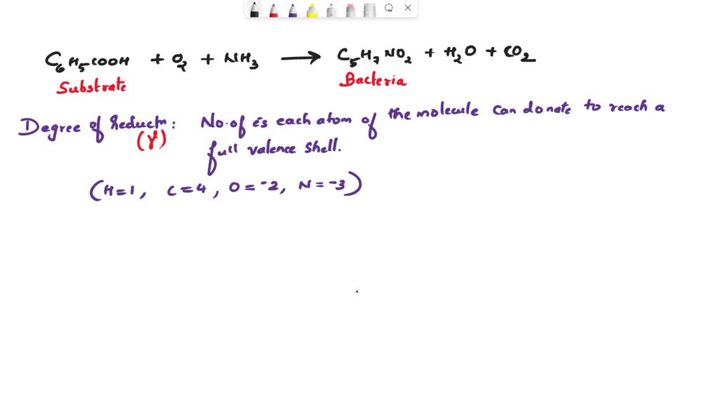 SOLVED: Aerobic degradation of benzoic acid by a mixed culture of ...
