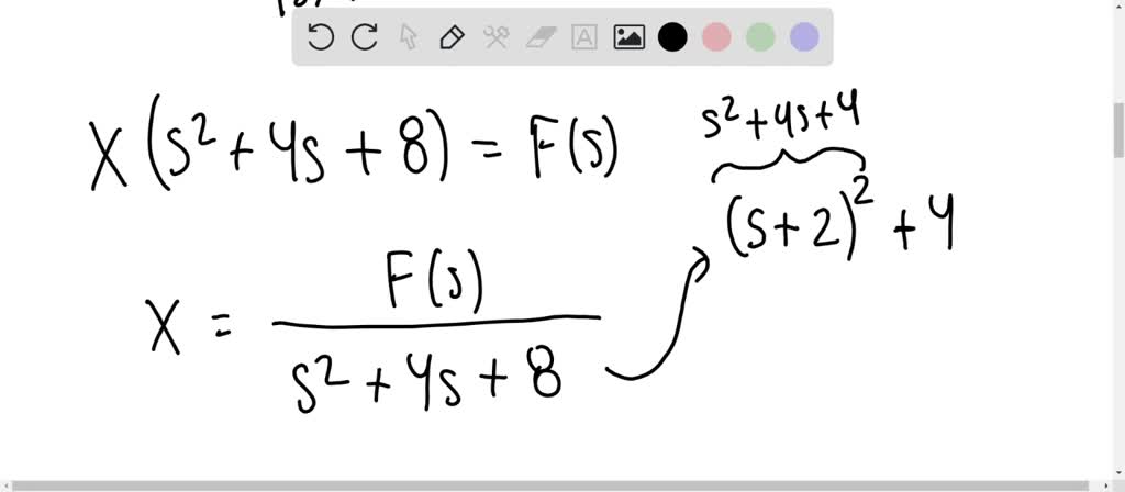 SOLVED: Apply Duhamel's principle to write an integral formula for the solution of each initial ...
