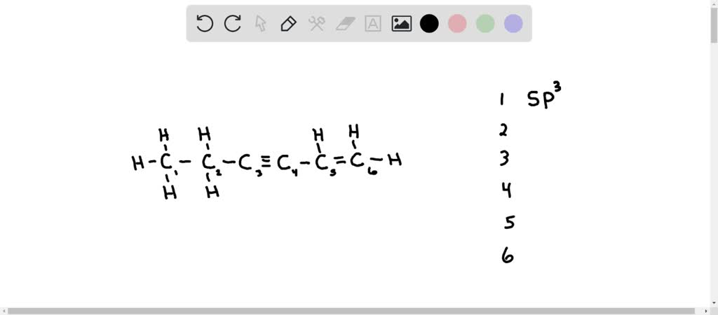 SOLVED: 5. Consider the molecule C4H5N, which has the connectivity ...