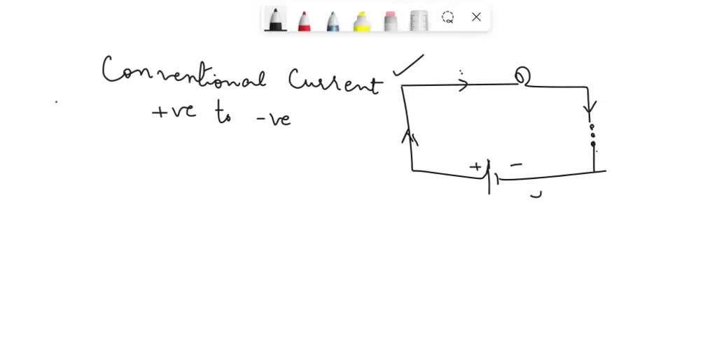 SOLVED: Explain the difference between electron flow and conventional ...