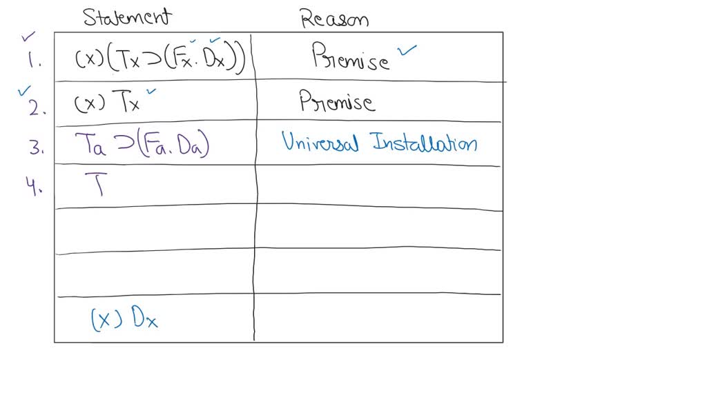 Solved For Problems And 2 Construct Proof Demonstrating The Conclusion Follows Logically Rom