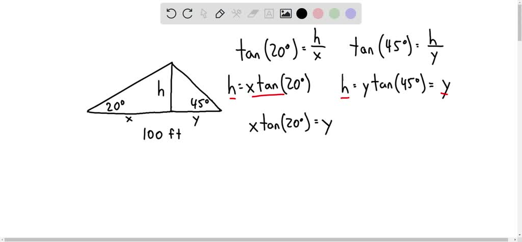 SOLVED: Two girls are standing 100 feet apart. They both see a ...
