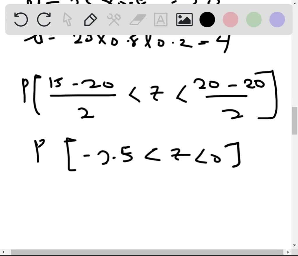 SOLVED: 53. Let X have binomial distribution with parameters n = 25 and p. Calculate each of the ...