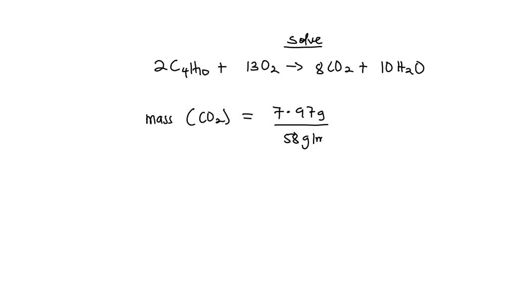 SOLVED: Determine how many grams of CO2 are produced by burning 9.29g ...