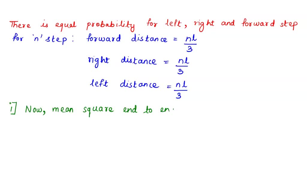 SOLVED: Consider a restricted random walk on a 3D cubic lattice. Let us ...