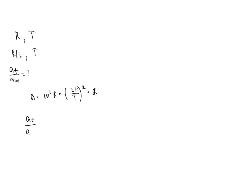 SOLVED: A rock is whirled on the end of a string in a horizontal circle of radius R with a ...