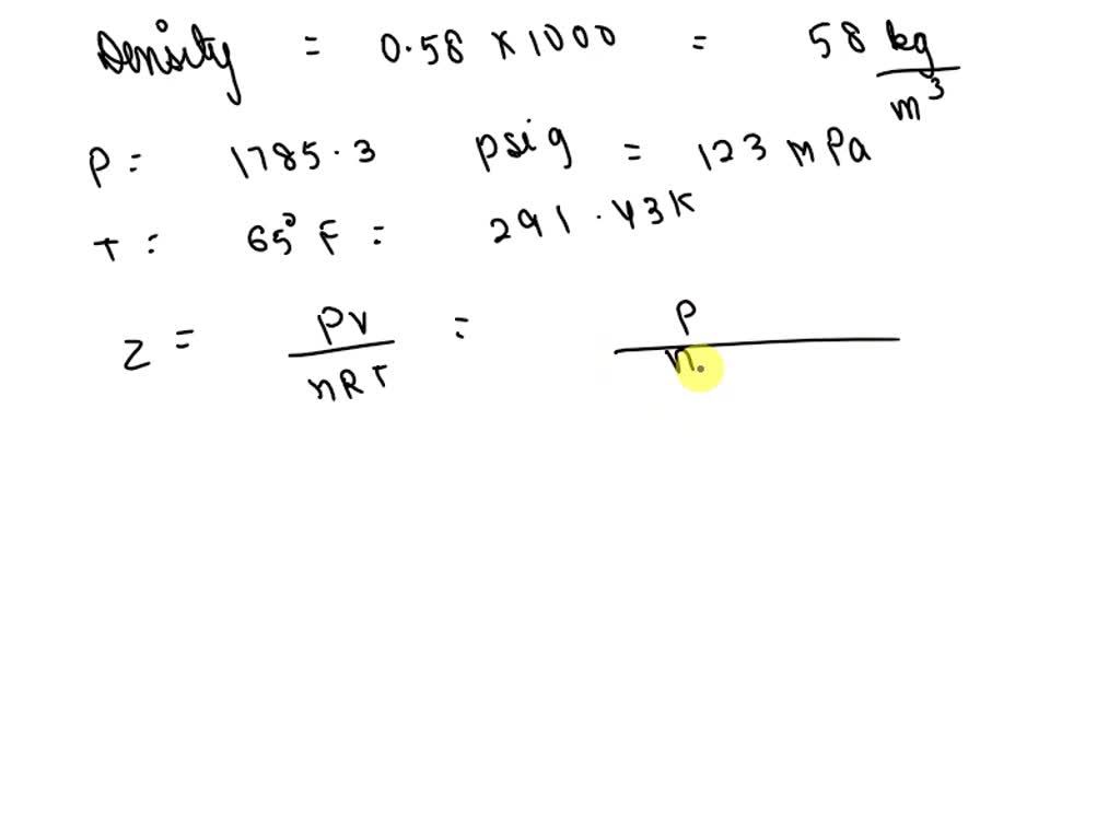 SOLVED: A certain natural gas mixture has a specific gravity of 0.665 ...