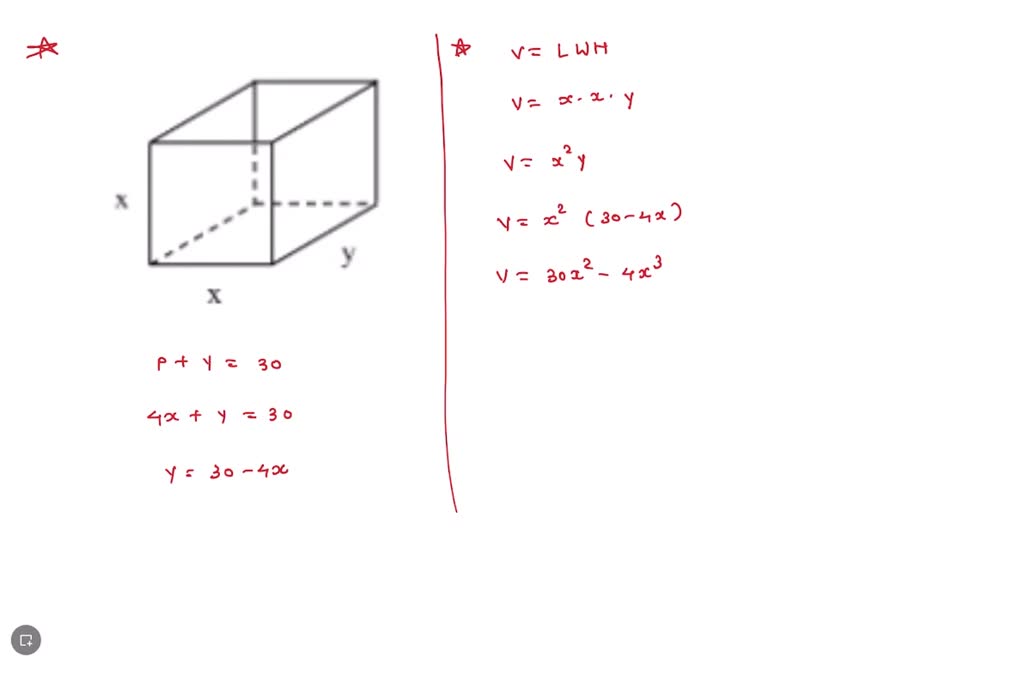 SOLVED: A mailing service places a limit of 30 inches on the combined ...