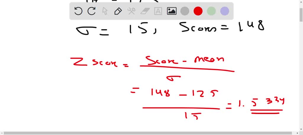 SOLVED: (4 Points) A fifth grader takes standardized achievement test ...