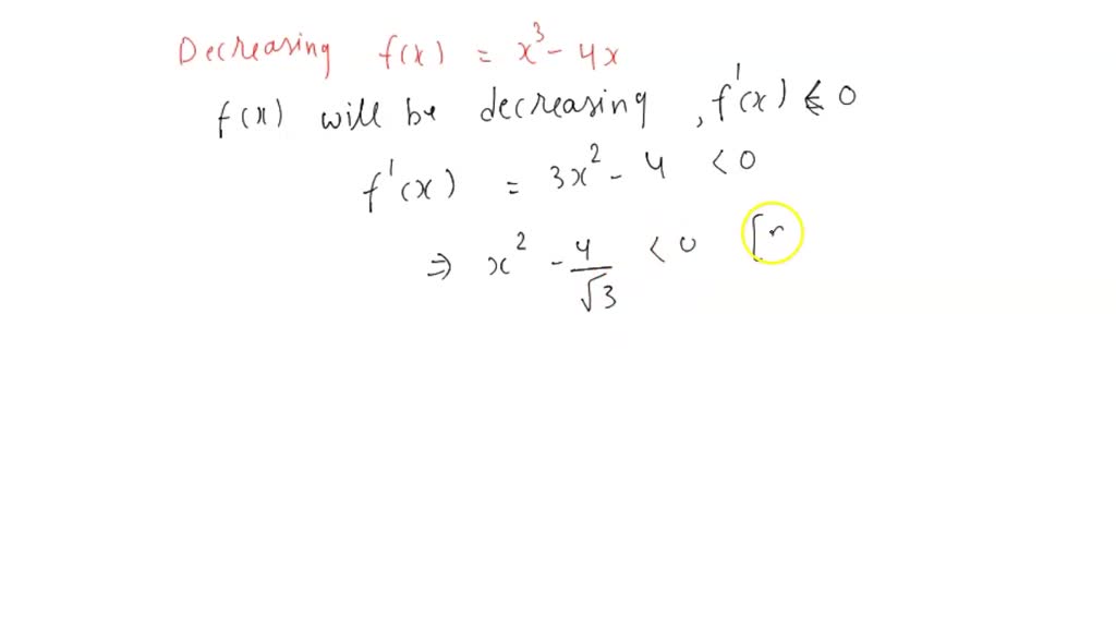 SOLVED: Question 34 Determine the open interval over which the function ...