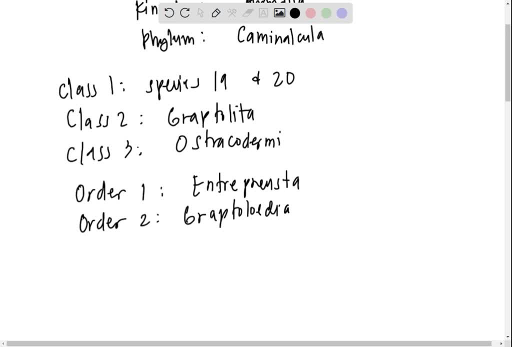 SOLVED: Exercise 6.3 Classification A. Caminalcules are imaginary ...