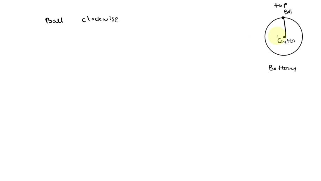 SOLVED: '25. A ball is fastened to a string and is swung in a vertical circle: When the bali is ...