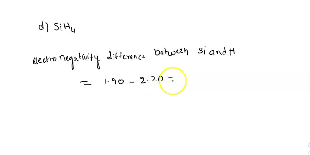 SOLVED: In which of the following compounds does hydrogen bear a ...