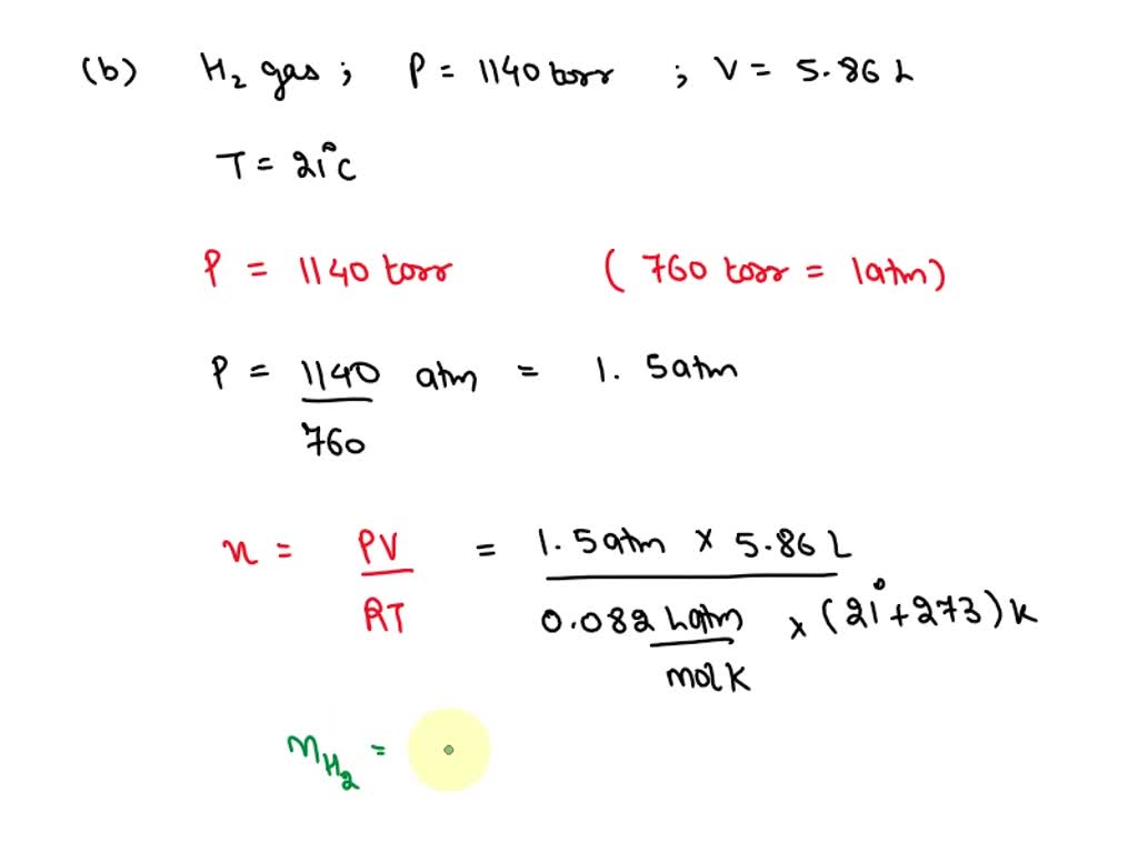 SOLVED: The Ideal Gas Law: PV = nRT What is the pressure exerted by 3.00 grams of oxygen gas in ...