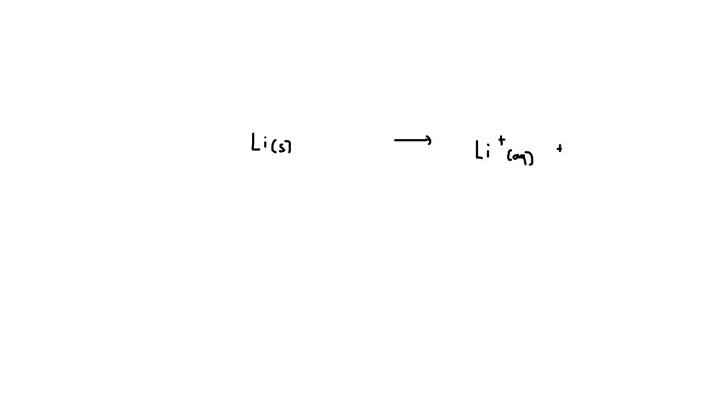 SOLVED: What will be the equivalent of one mole of lithium when it ...