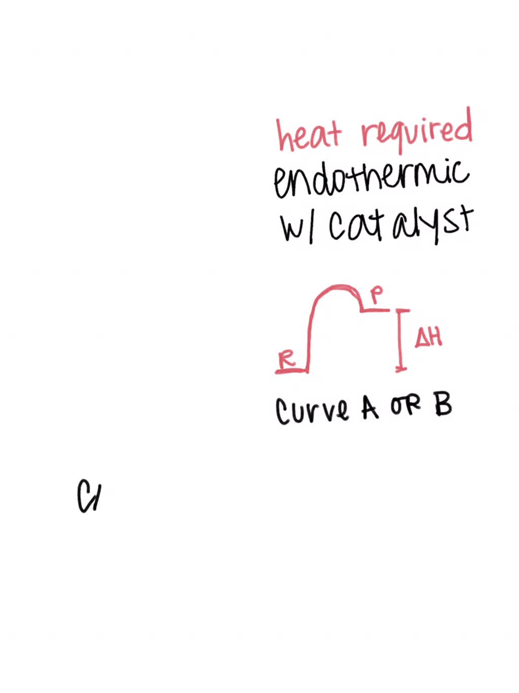 SOLVED: The following set of graphs has exothermic and endothermic ...