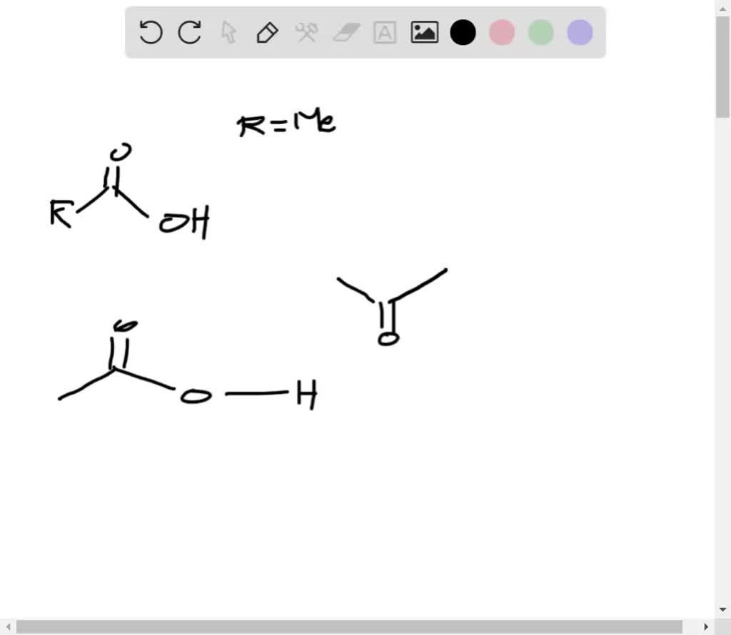 SOLVED: Under certain conditions, molecules of acetic acid, CH3COOH ...