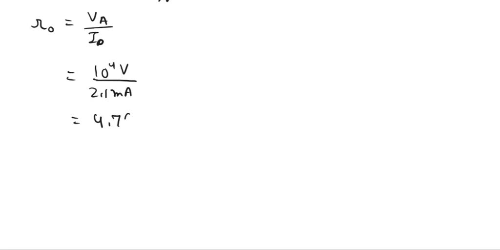 SOLVED: Texts: Problem-12 Calculate the small-signal voltage gain of an ... SOLVED: Texts: Problem-12 Calculate the small-signal voltage gain of an ...