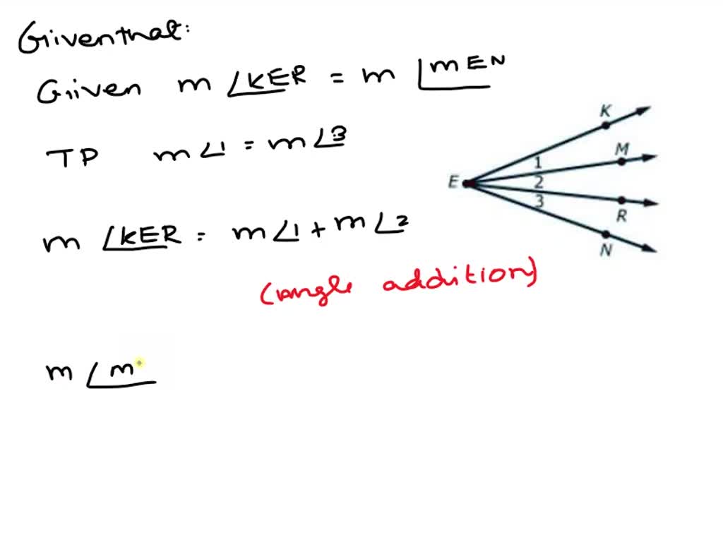 For this question, you will write a two-column proof of the first part ...