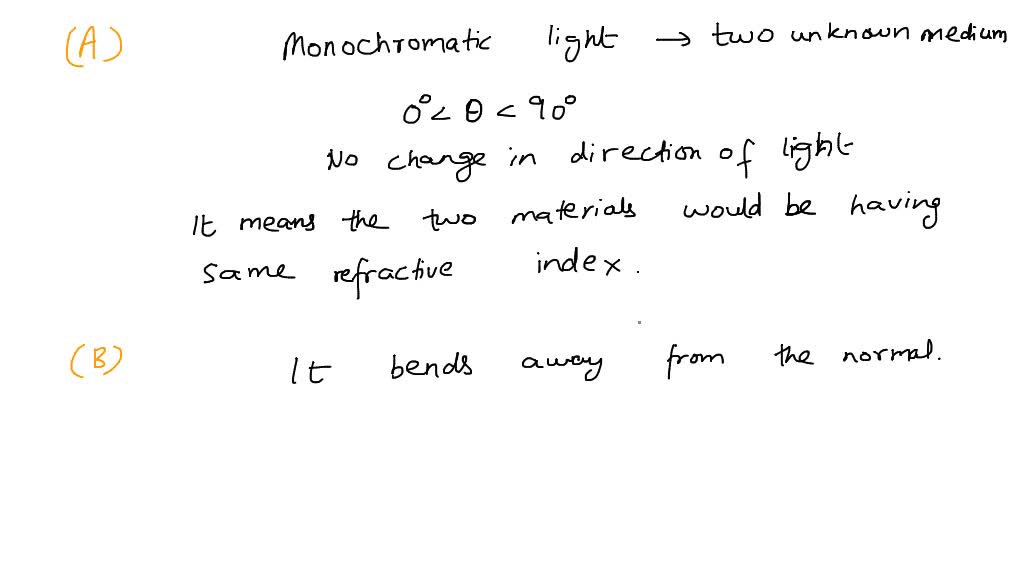 SOLVED: Texts: Part A When monochromatic light passes through the ...