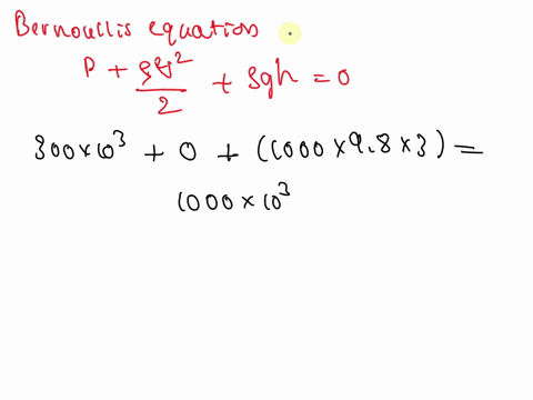 1) Bernoulli A pressurized tank of water has a 10(cm)...