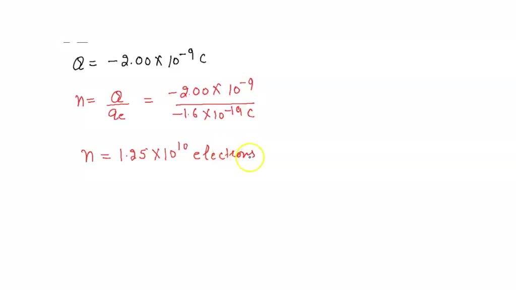 SOLVED: 1 Common static electricity involves charges ranging from nano ...