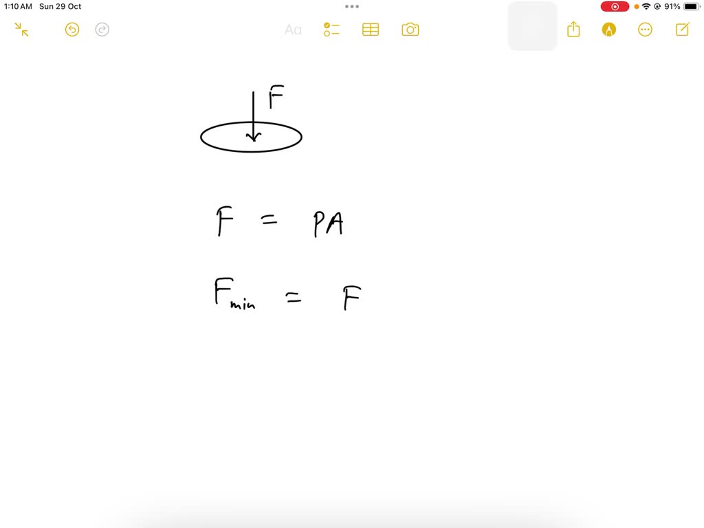 SOLVED: The top of a vertical cylinder is sealed with a circular lid ...