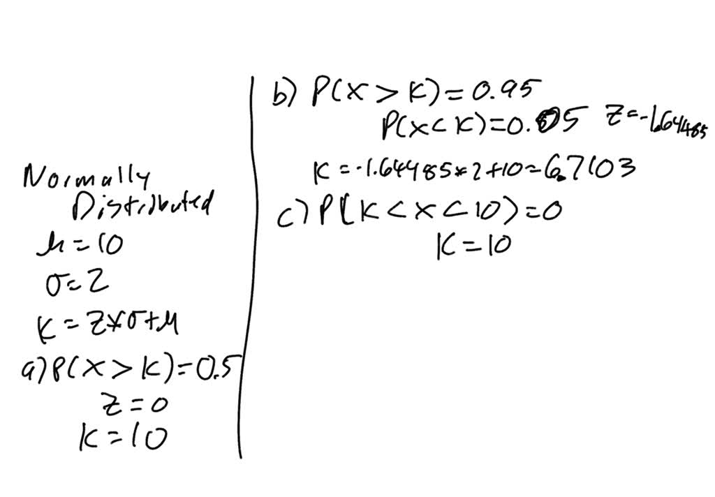 Solved Question 20 0 5 Pts Suppose X Is Normal Random Variable With Mean Of 50 And Standard
