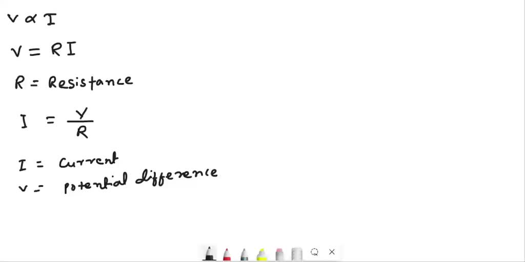 SOLVED: 5. Derive the expression for current drawn from external resistance by applying Ohm's law.