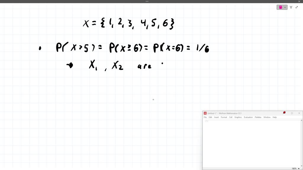 SOLVED: Two dice are rolled independently. What is the probability of getting a result greater ...
