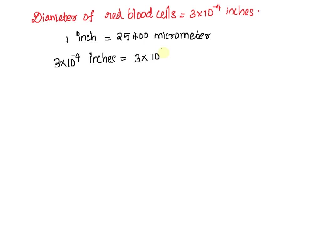 SOLVED: PLEASE PLEASE HELP The average human body cell is about 5.1 x ...