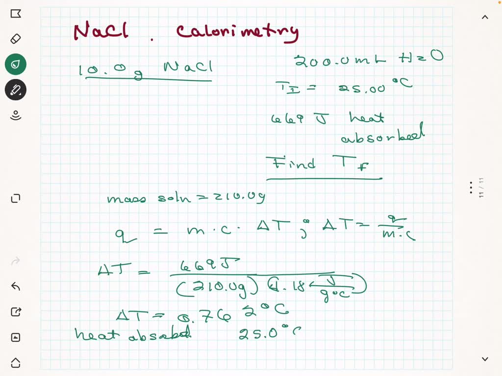 SOLVED: Sodium chloride, the table salt (NaCl), is added in cooking to ...