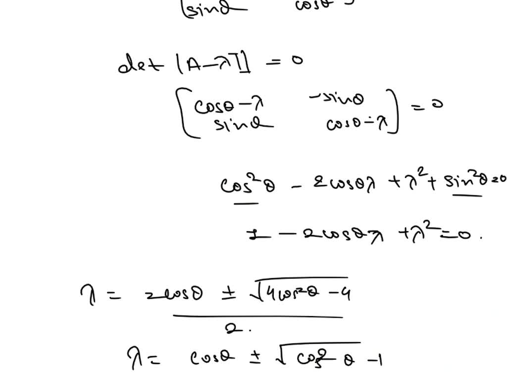 SOLVED Find A 2 2 Matrix A With The Following Properties Each