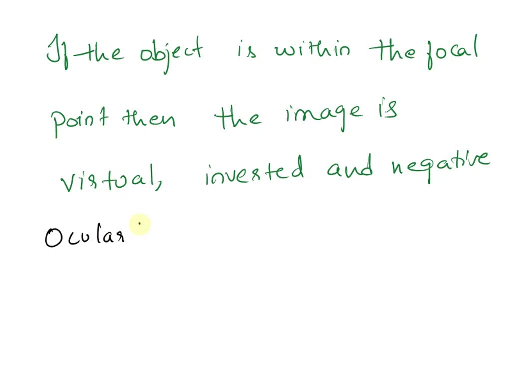 SOLVED: A microscope creates a virtual image that is inverted. Explain ...