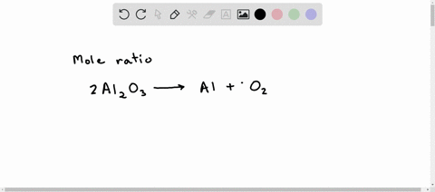 a sample of al2o3 decomposed to pure aluminum and oxygen after ...